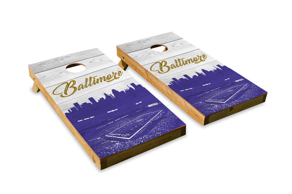 Baltimore Ravens Stadium Skyline - The Cornhole Crew