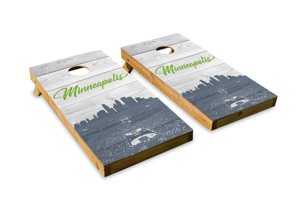 Minnesota Timberwolves Arena Skyline - The Cornhole Crew