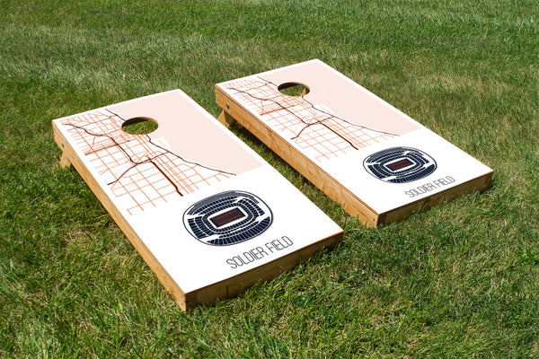 Soldier Field Map - The Cornhole Crew